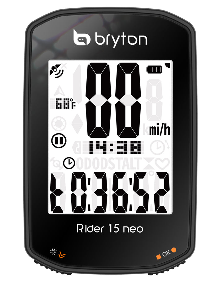 Bryton Rider 15 neo – Bryton Global Official